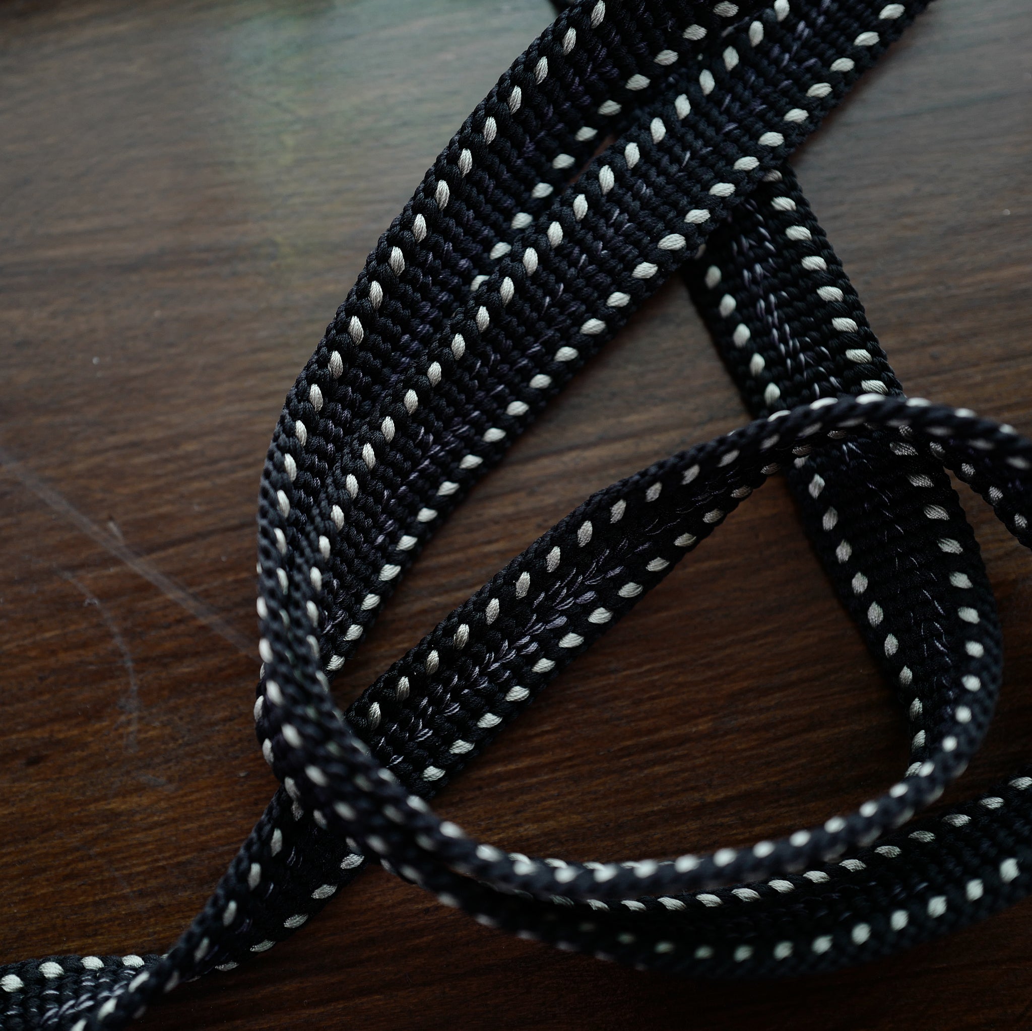 [Made-to-order] Monochrome Film Roll Camera Strap / Hand braiding Silk ...